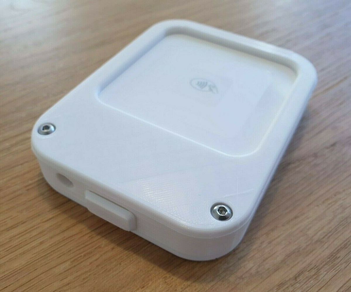 Wall box secure enclosure mount for Square card reader – 3dbitz